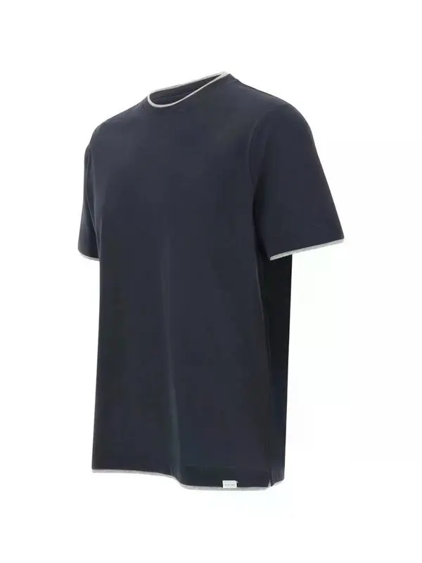 DIKTAT Trims Neckline T-shirt