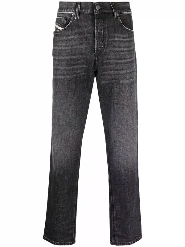 DIESEL® D-fining Tapered Jeans - Black