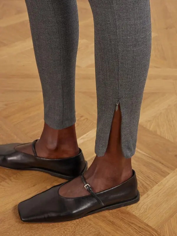 JIL SANDER Wool-blend Leggings