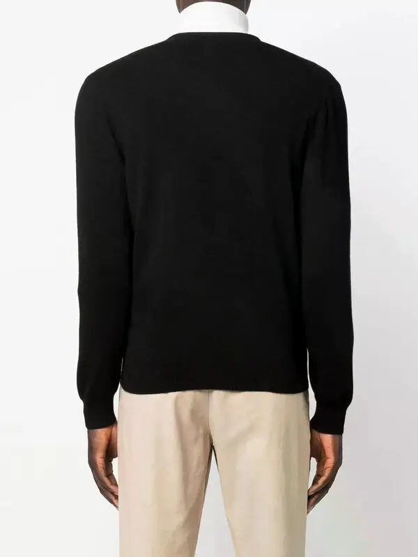 Malo V-neck Button-down Knit Cardigan