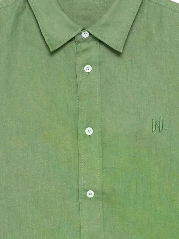 Karl Lagerfeld Logo-embroidered Shirt