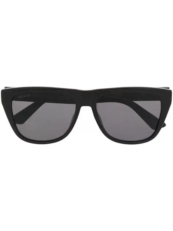 Gucci Square Frame Sunglasses - Black