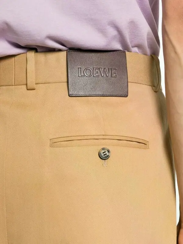 Loewe Pleated Belt Loop Trousers