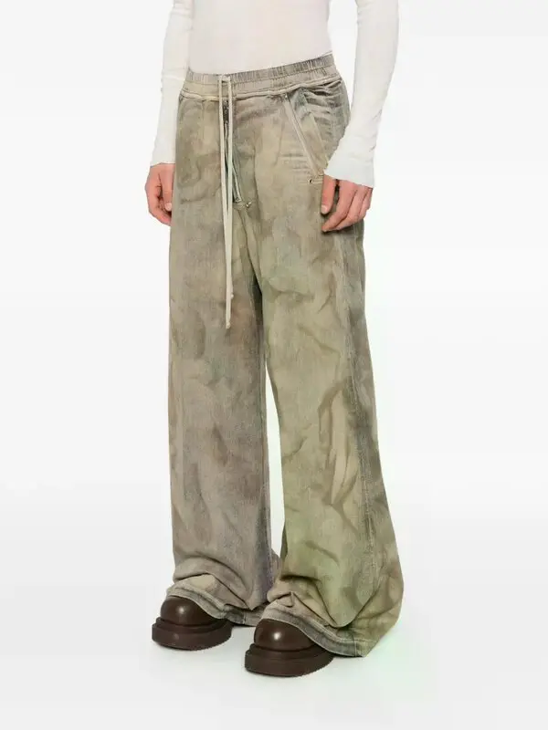 Rick Owens Drawstring Wide-leg Jeans