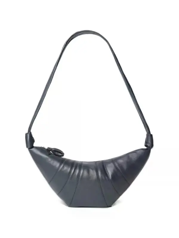 LEMAIRE Knotted Leather Tote Bag - Blue