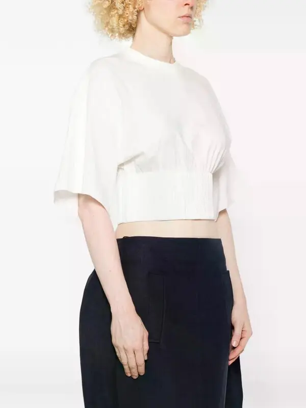 Sportmax Fosco" Ribbed-hem T-shirt