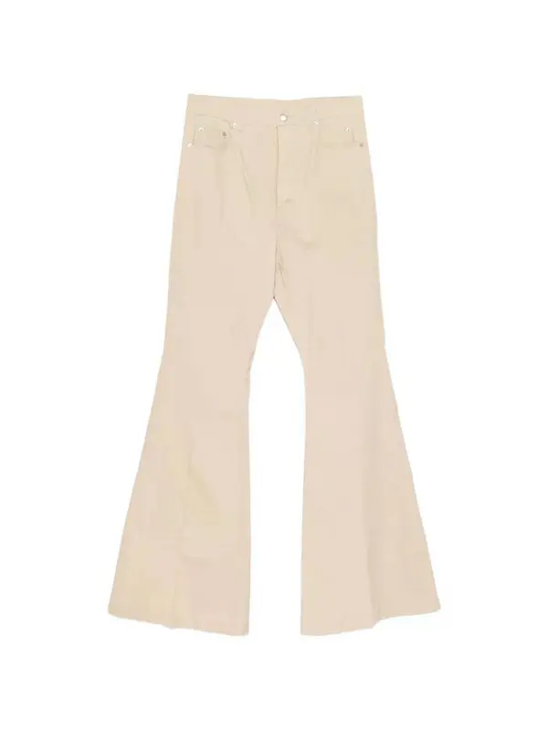 Rick Owens Bolan Zip-up Flared Jeans