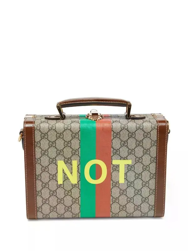 Gucci Gg Canvas Vanity Bag - Neutrals