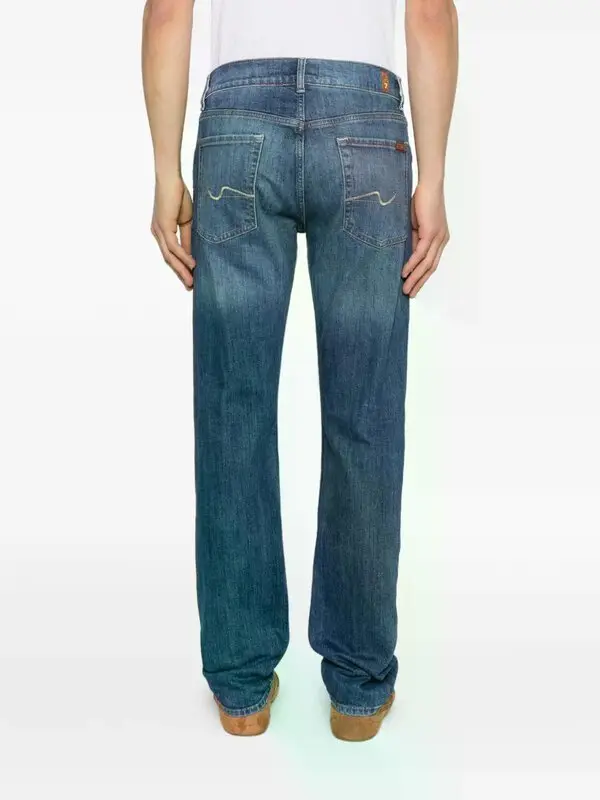 7 For All Mankind Button-fastening Jeans - Blue