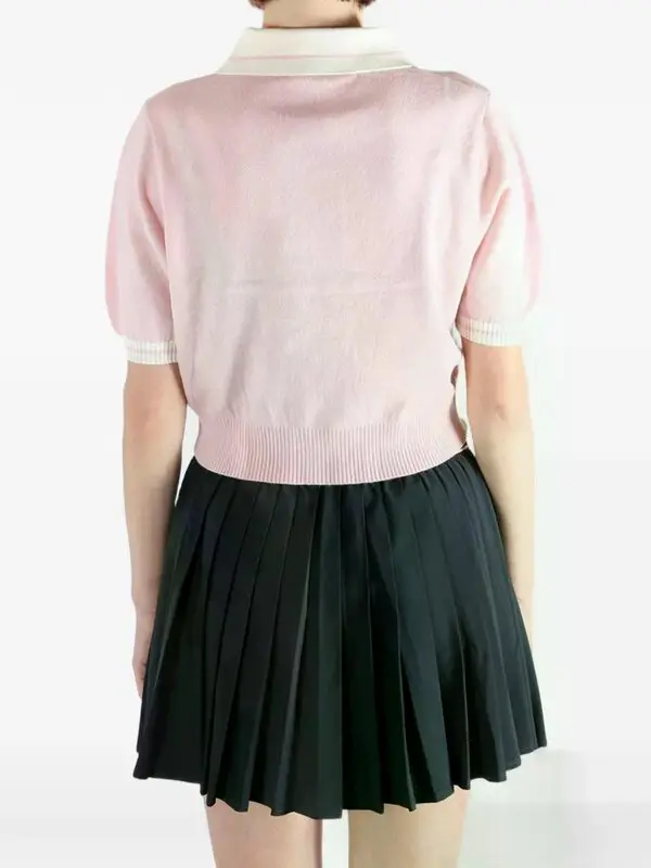 MALBON Mikayla Polo Top - Pink