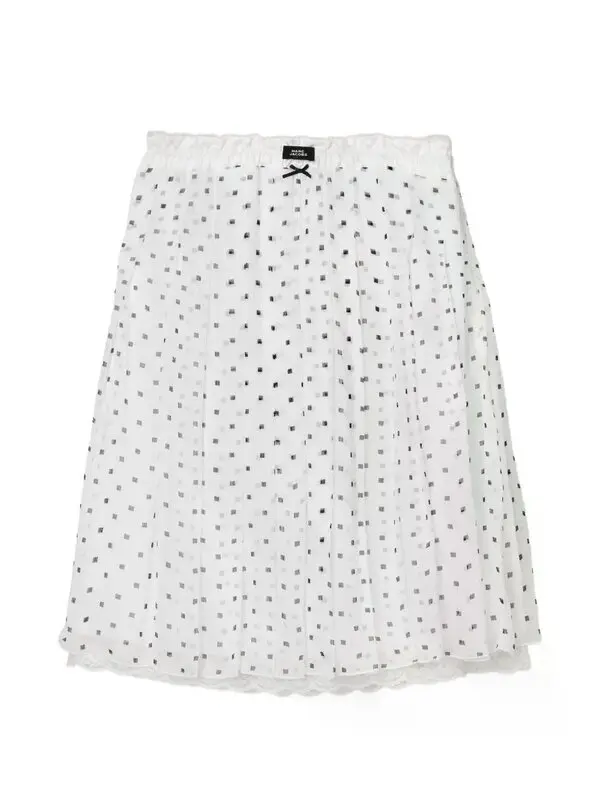 Marc Jacobs Lace Detail Midi Skirt