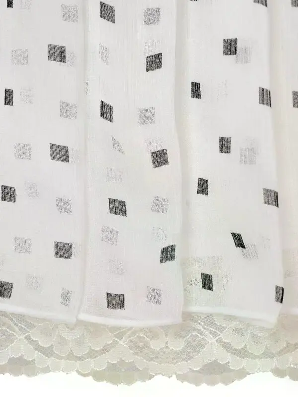 Marc Jacobs Lace Detail Midi Skirt