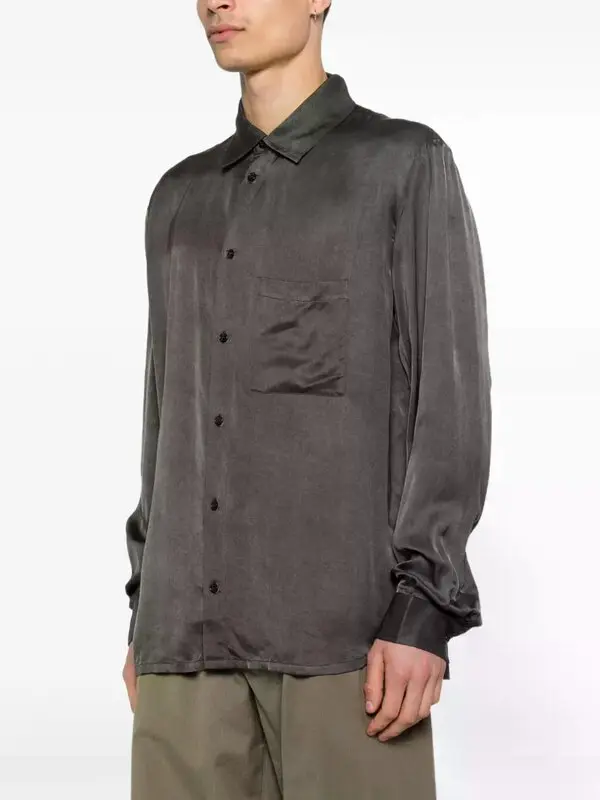 WON HUNDRED Pete Chest-pocket Button-fastening Shirt
