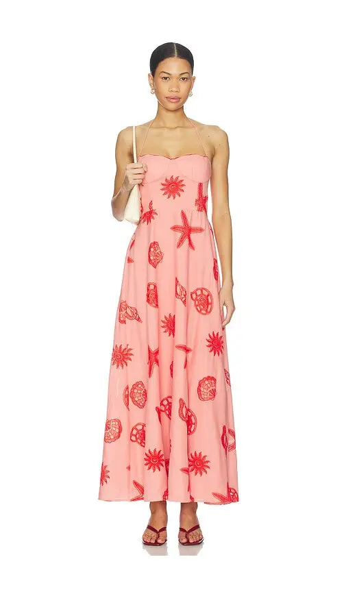 Saylor Cassia Dress In . Also - Rose