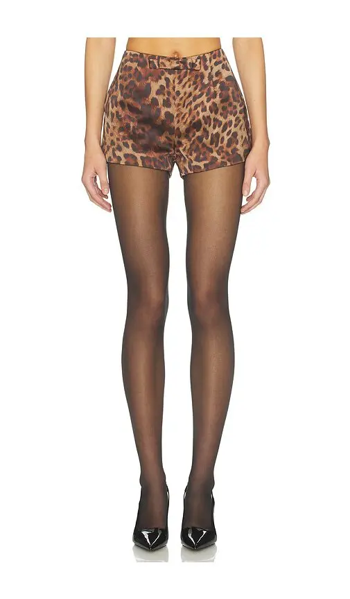 BUBISH Penelope Bow Hot Short - Brown