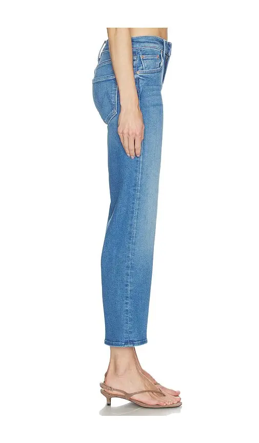 MOTHER The Mid Rise Zip Rambler Ankle Jeans