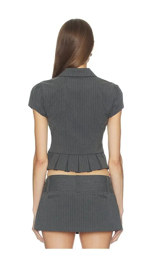GUIZIO Mollie Cap Sleeve Blazer