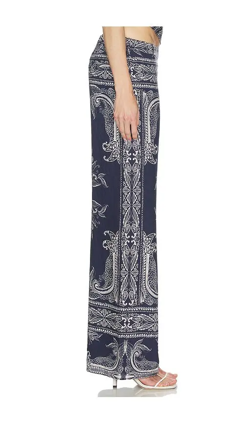 Amanda Uprichard Arielle Wide Leg Trousers