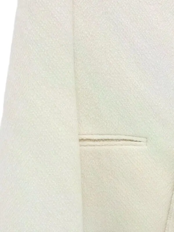 TOTEME Off-white Frayed Tweed Jacket - Neutrals