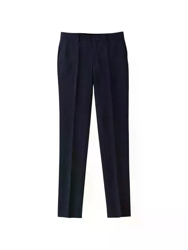 BOSS Pleated Virgin Wool Trousers