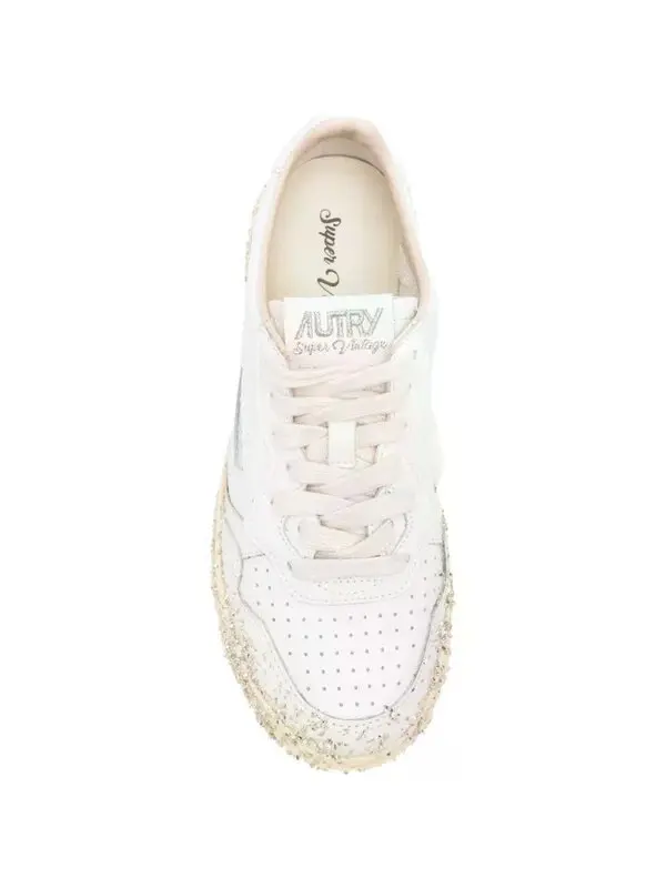 AUTRY Embellished Lace-up Sneakers