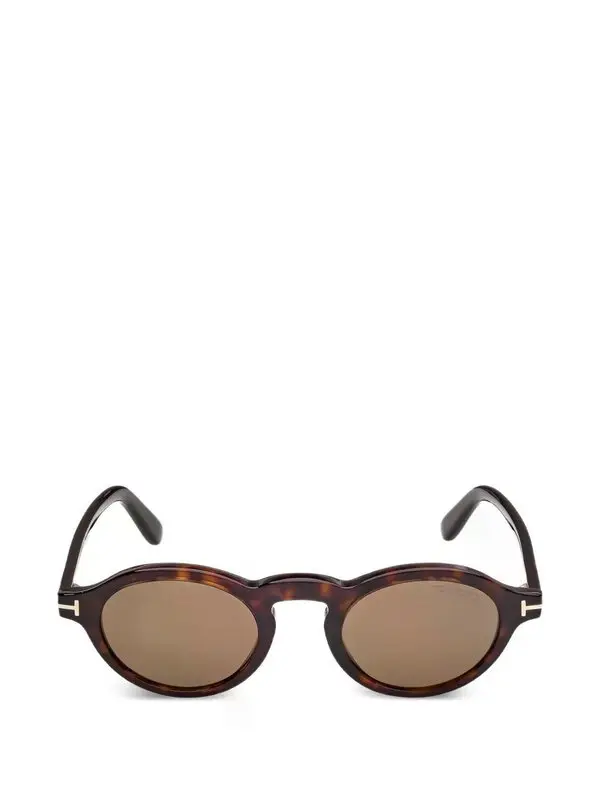 TOM FORD Round Sunglasses - Brown