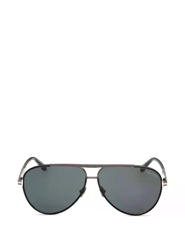 TOM FORD Metal Pilot Sunglasses