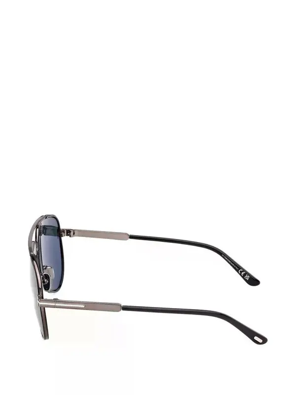 TOM FORD Metal Pilot Sunglasses