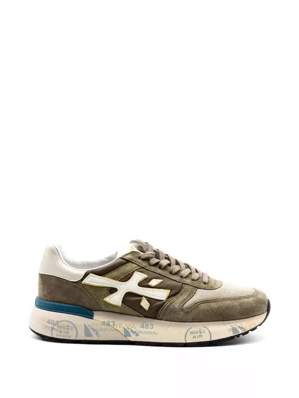 Premiata Mick 8086 Logo Sneakers - Green
