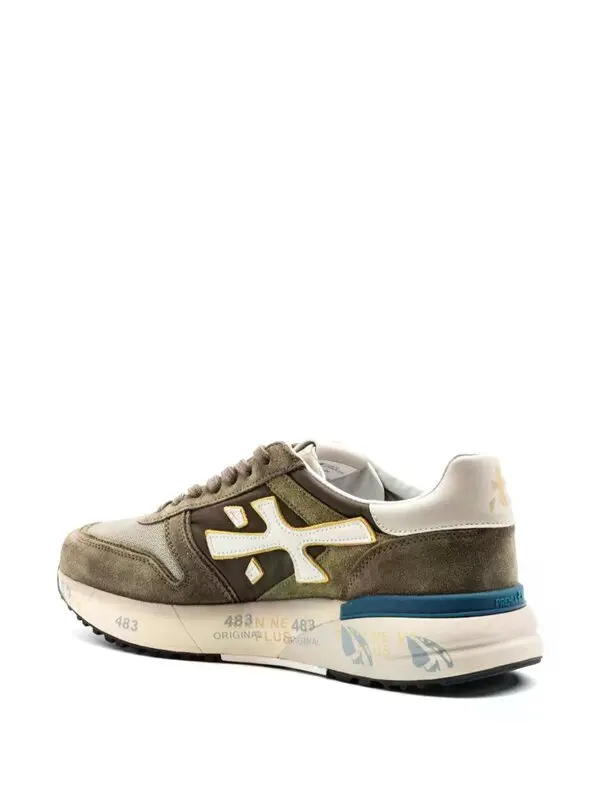 Premiata Mick 8086 Logo Sneakers - Green
