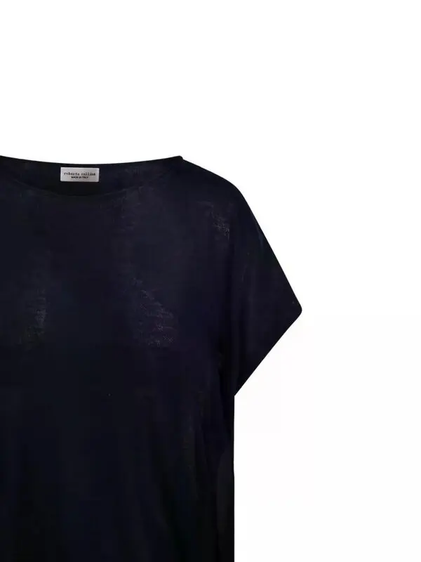 ROBERTO COLLINA Short Sleeve T-shirt - Blue