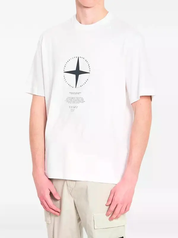 Stone Island 2100001 Organic Cotton Jersey T-shirt - White