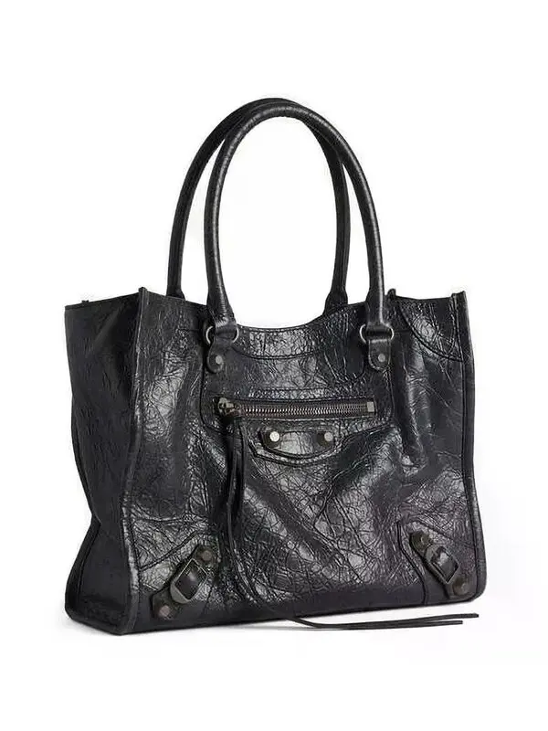 Balenciaga Mini Le City Leather Tote Bag