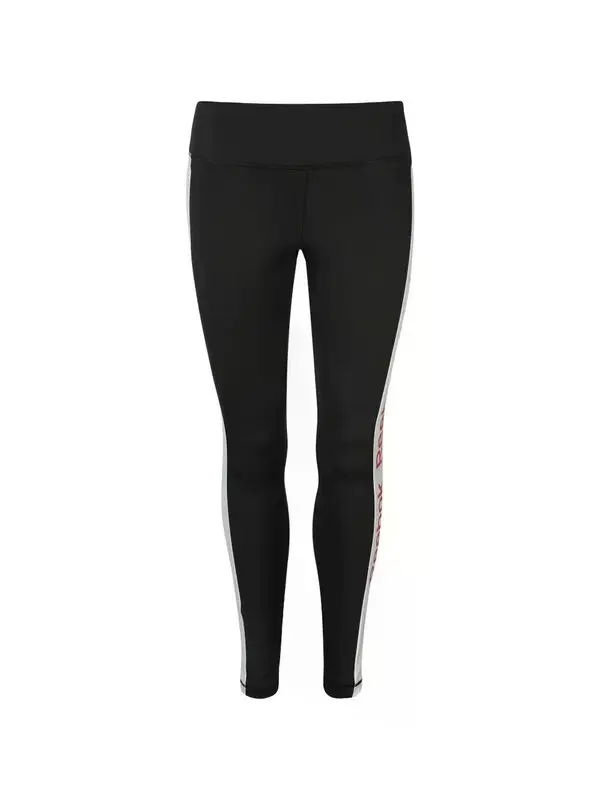 REEBOK Linear-logo Leggings - Black