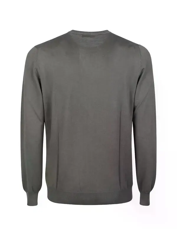 FAY Crew Neck Long Sleeve Sweater
