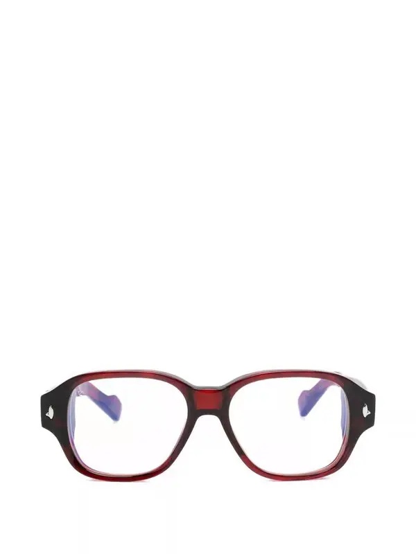 SESTINI EYEWEAR Geometric Optical Glasses - Red