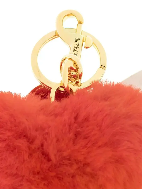 Moschino Heart Wings Keyring
