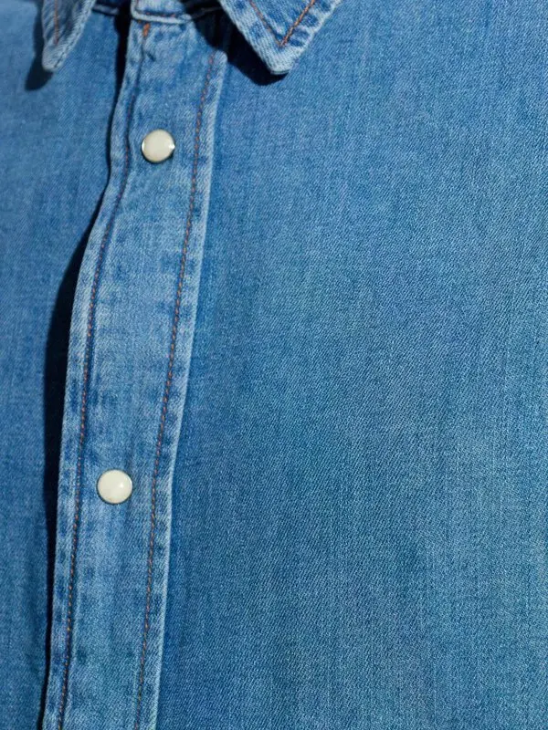 FRAME Buttoned Cotton Shirt