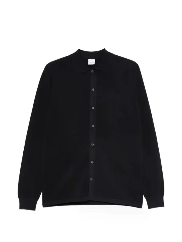 Aspesi Buttoned Knitted Long-sleeve Shirt