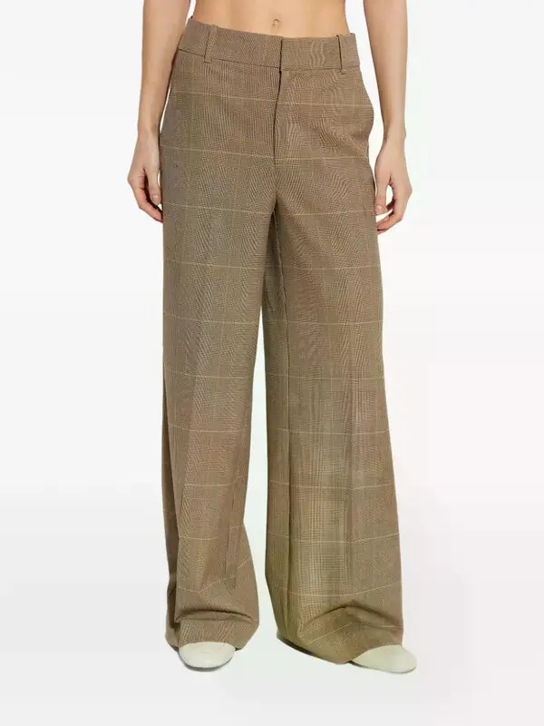 GESTUZ Evaldi Check Pattern Trousers