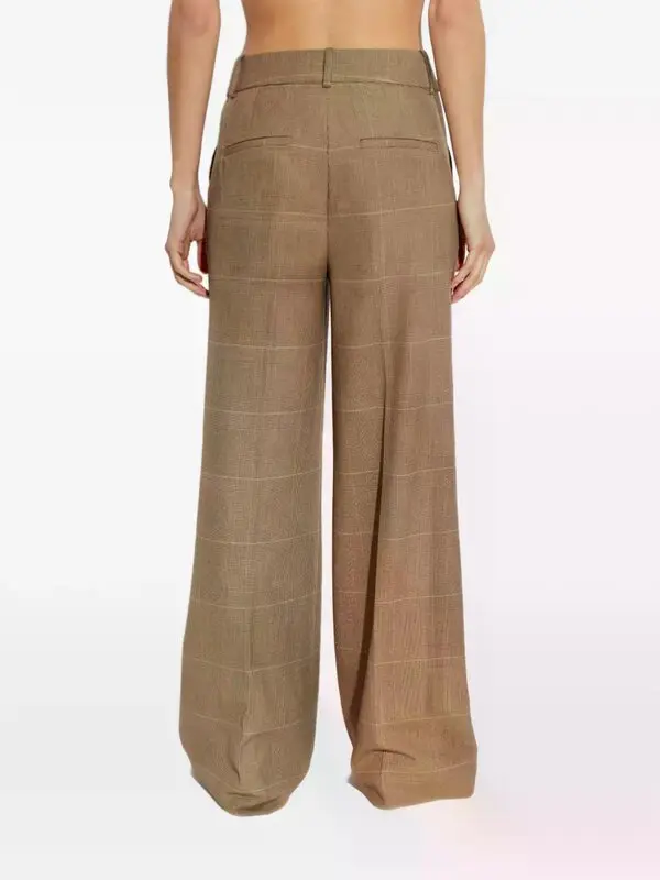 GESTUZ Evaldi Check Pattern Trousers