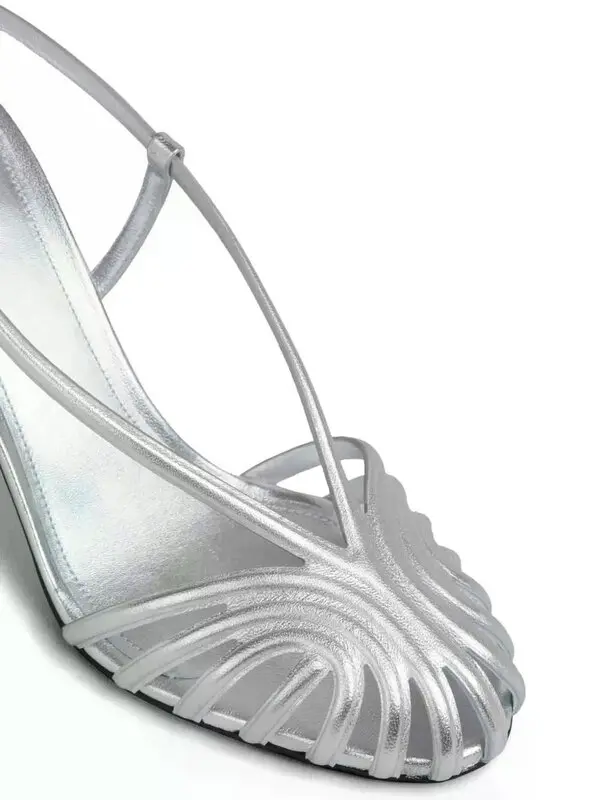ALEVI MILANO Strappy Block Heel Pumps
