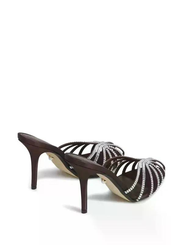 ALEVI MILANO Emily Crystal Embellished Stiletto Sandals