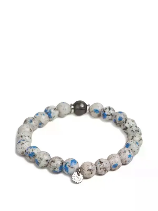 Tateossian Beaded Bracelet With Charm Detail