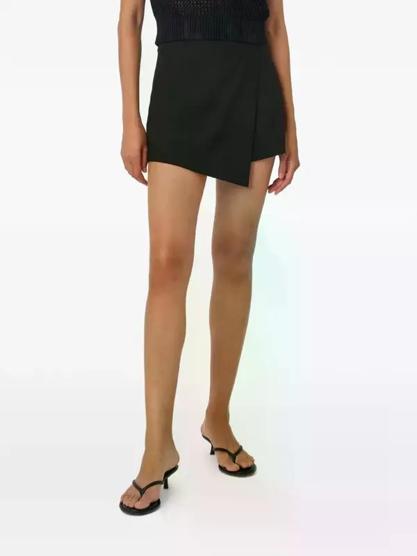 TOCCIN Stella Button Wrap Skirt