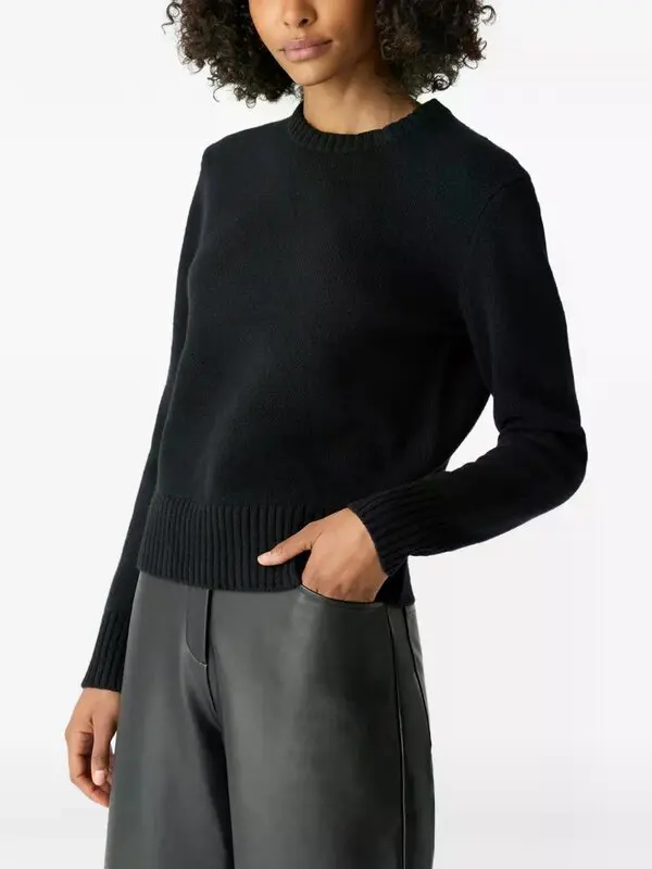 TOCCIN Jenny Crewneck Sweater - Black
