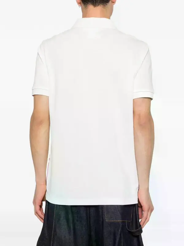 Comme Des Garçons X Fred Perry Patchwork Pique Polo Shirt