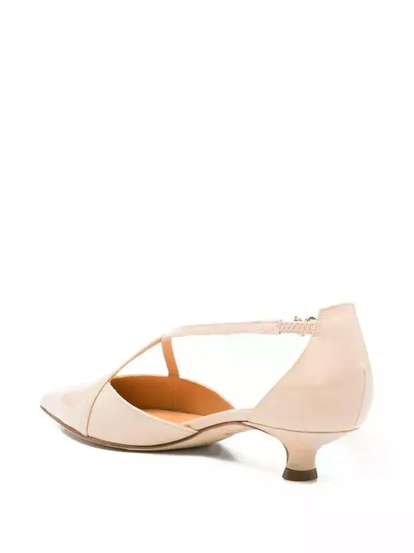 THE SELLER Cross-strap Pumps With Buckle Fastening