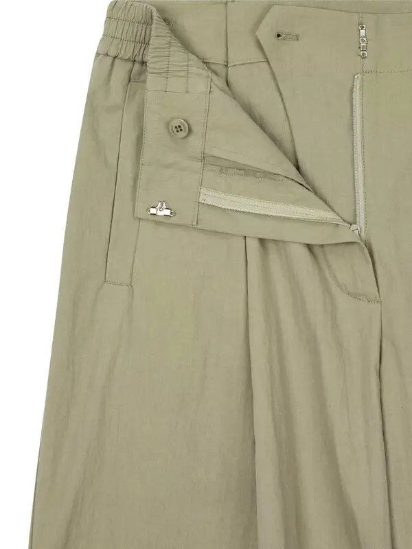 STUDIO TOMBOY Pintuck Trousers - Green