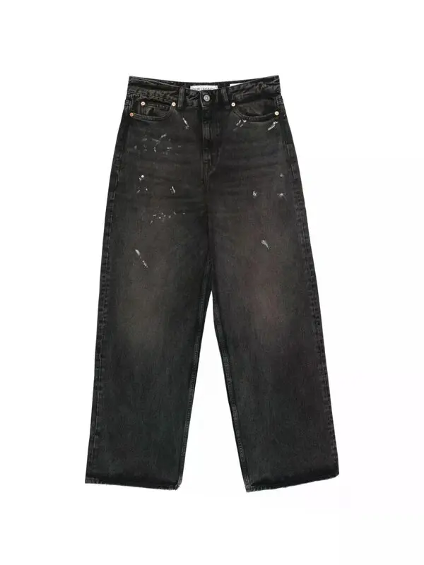 Our Legacy Full Cut Washed-effect Jeans - Black